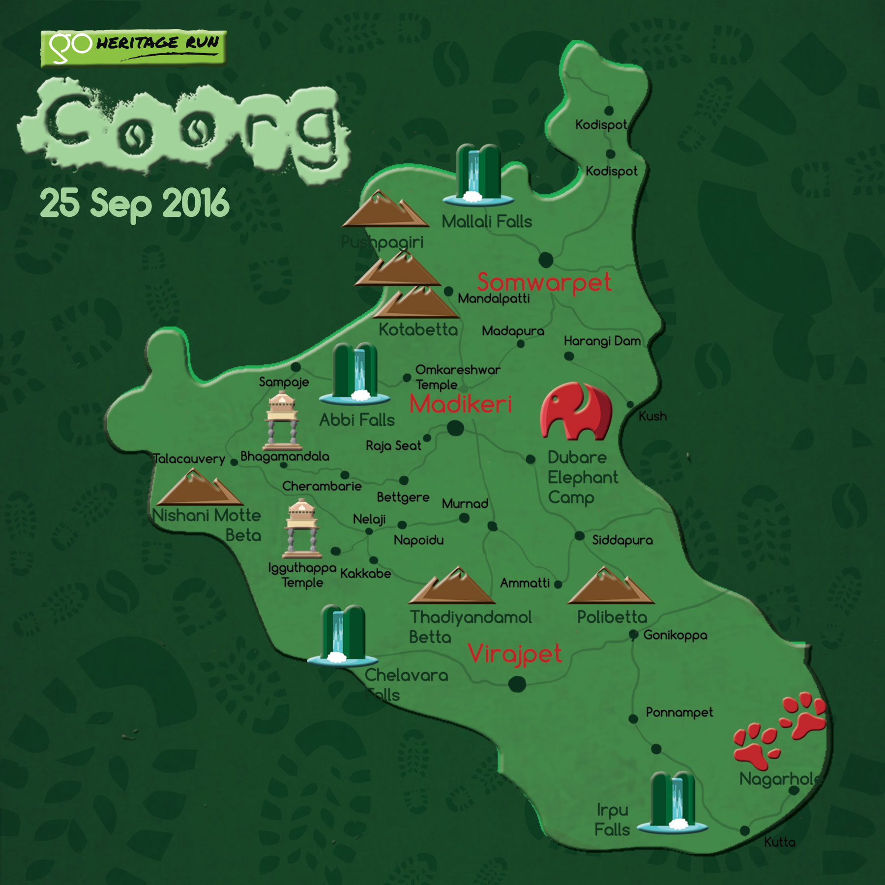 Explore Coorg: Places To See, Things to Do - Go Heritage Runs - Run ... Explore Coorg: Places To See, Things to Do - Go Heritage Runs - Run ...